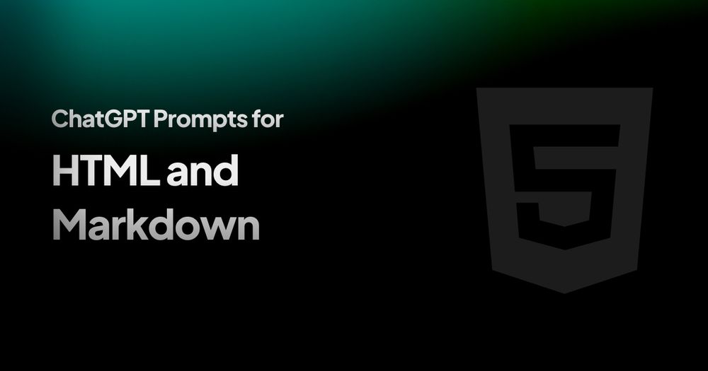 50+ Awesome ChatGPT Prompts for Web Developers