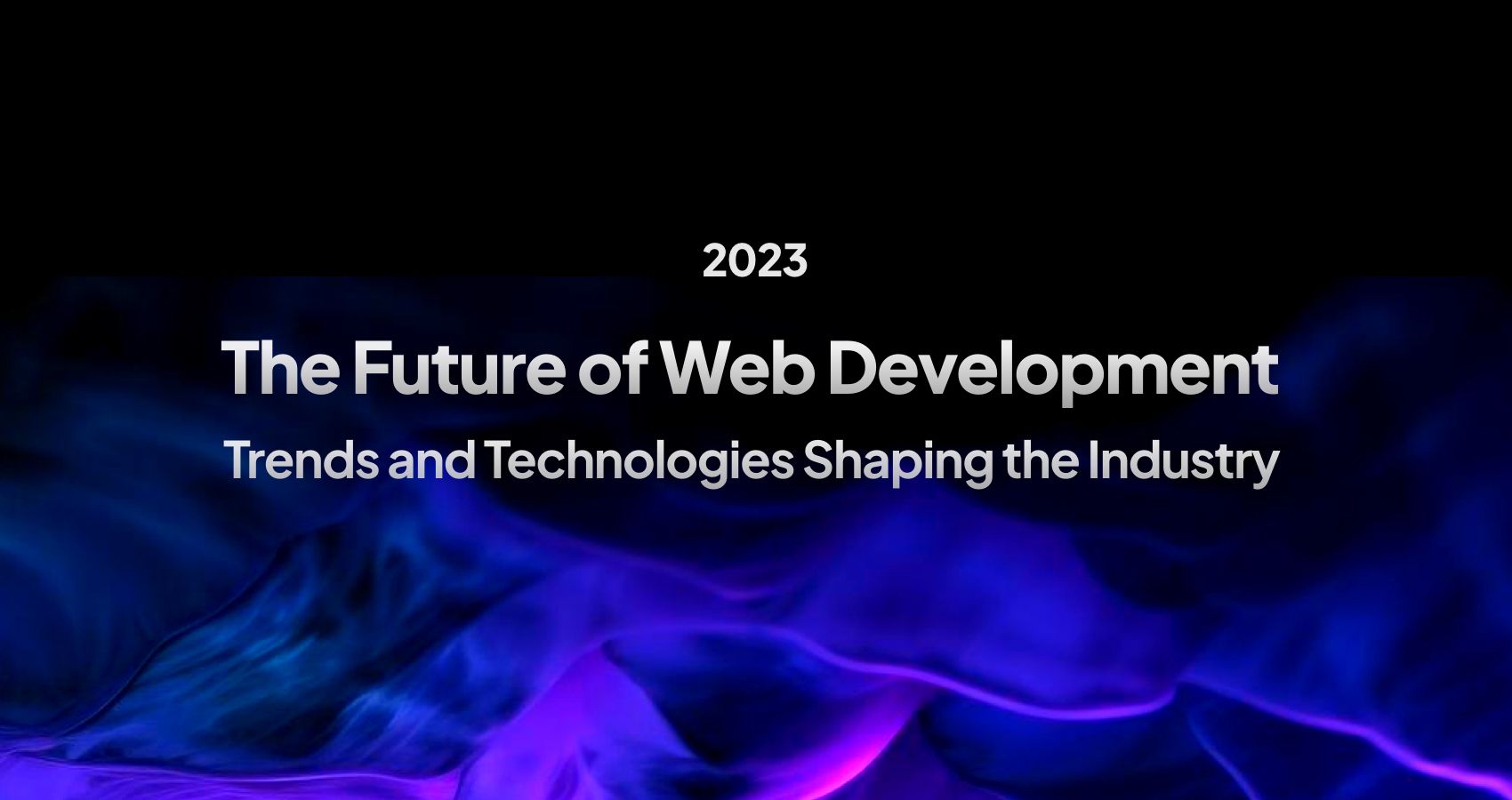 Web Development Market Trends for 2023
