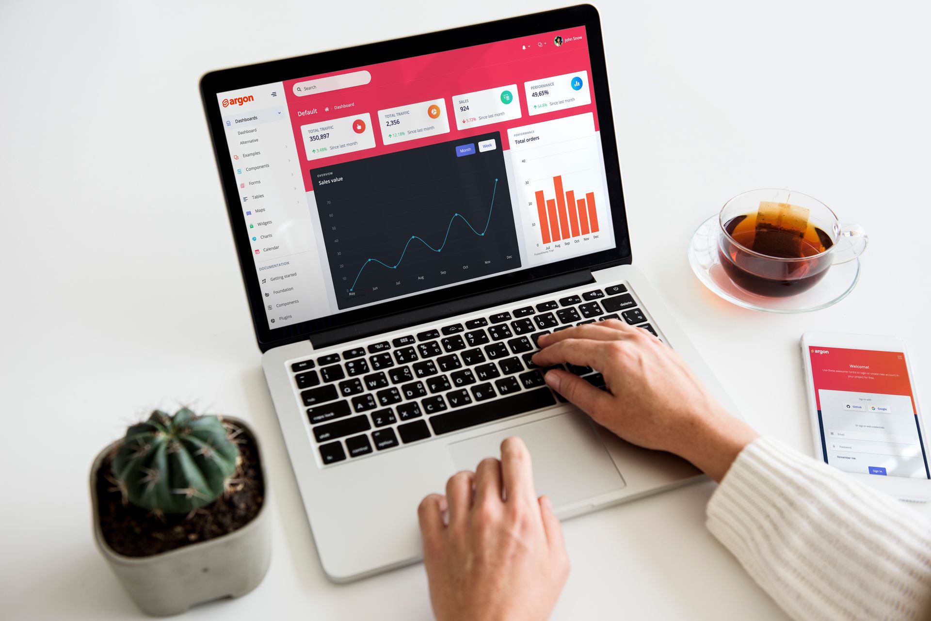 dashboard - Creative Tim's Blog - Fully coded design resources for web ...
