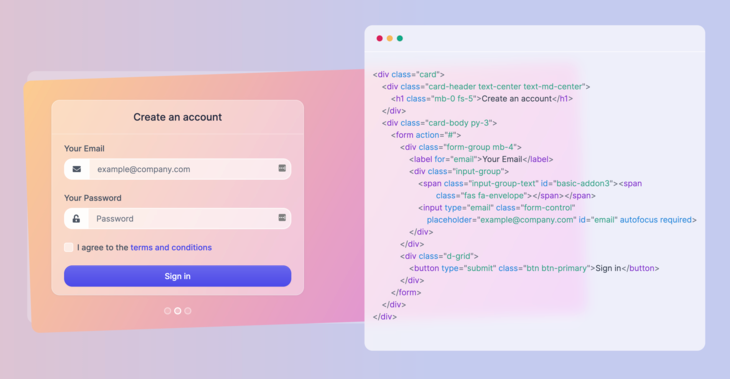 ui glass - Creative Tim's Blog - Fully coded design resources for web developers