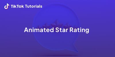 TikTok Tutorial #9 - How to create an Animated Star Rating in CSS & JavaScript