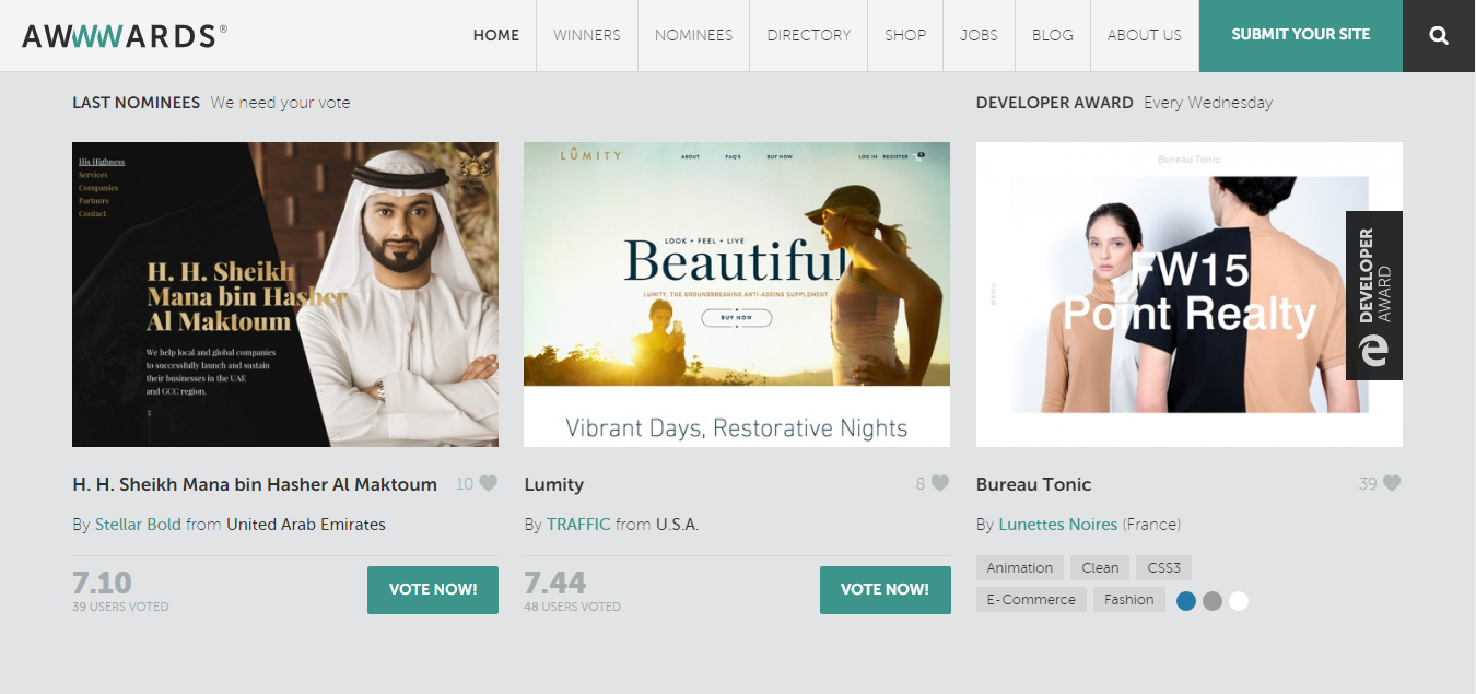 70+ Badass Sites for Web Design Inspiration
