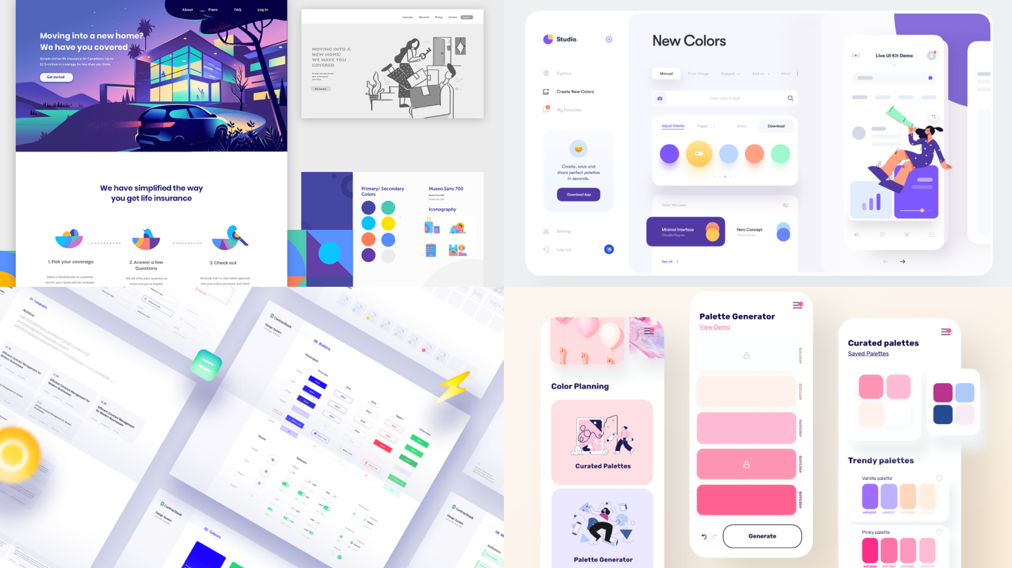 18 Web Design Trends for 2021 @Creative Tim