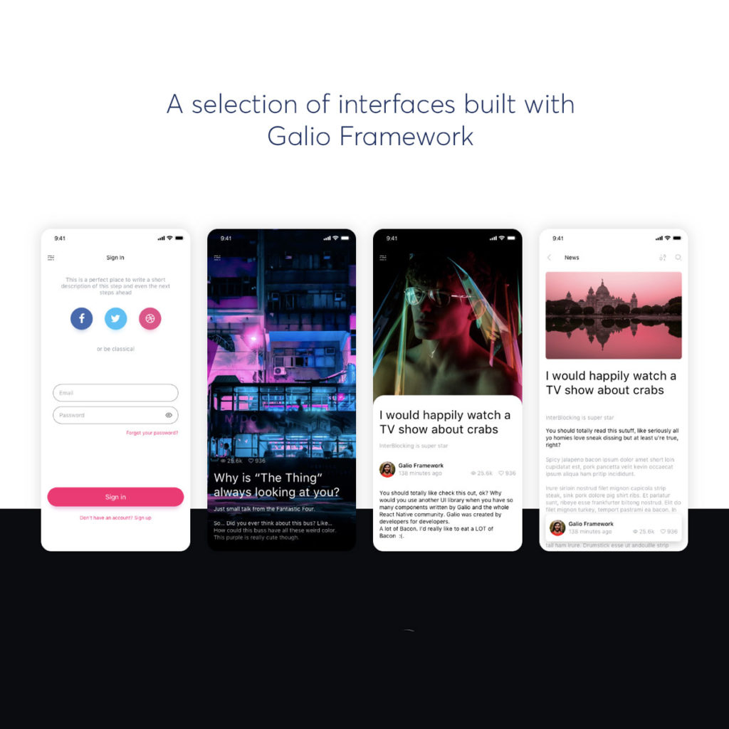 7+ Cool React Native Free Templates