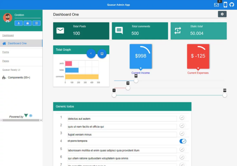 10+ Top Vue.js Free Templates for 2021 @Creative Tim