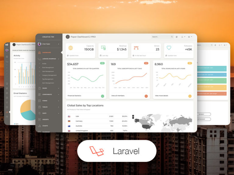 25+ Cool Kits and Dashboards for Web Developers