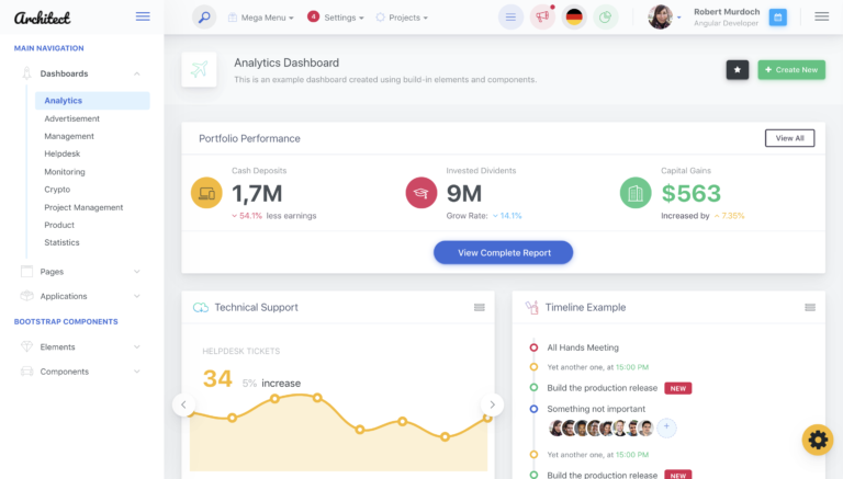 Best 10+ Angular Material Themes for Spring 2021 @Creative Tim