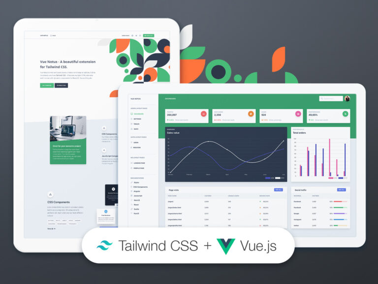 10+ Free Tailwind CSS Templates & Resources Examples for 2023