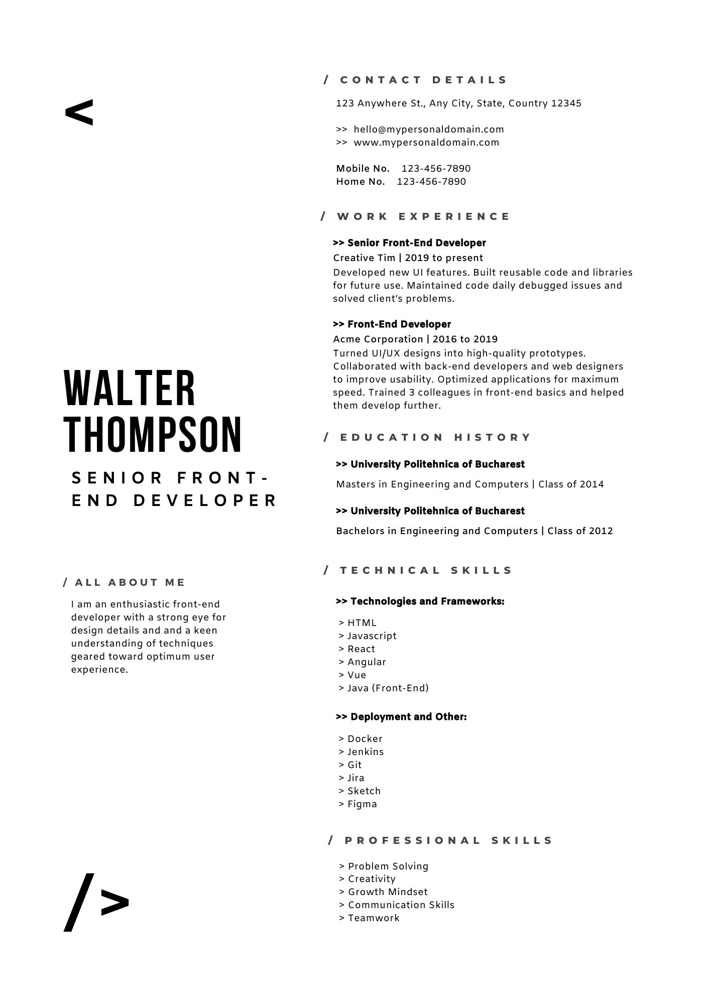 How to Make a Web Developer Resume That Will Get You Employed