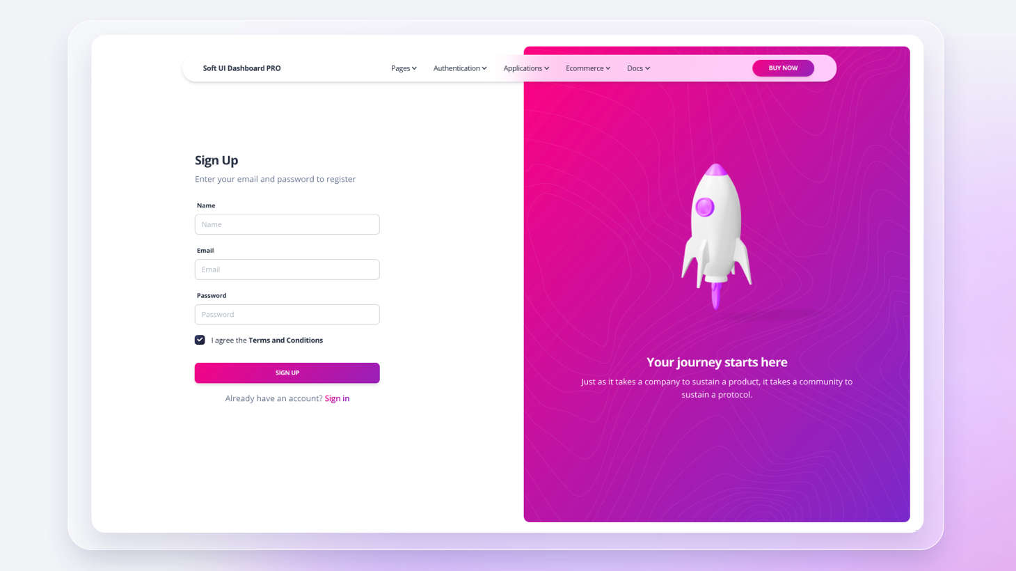 The most Complex & Innovative Admin from Creative Tim - Soft UI ...